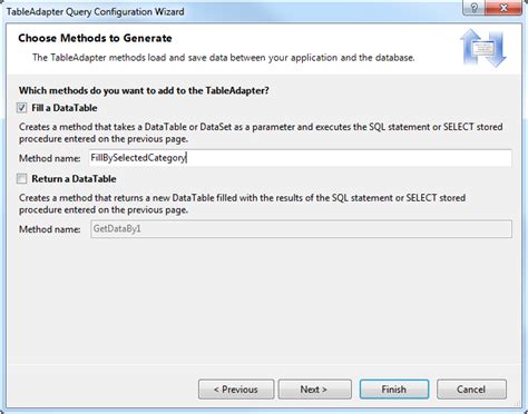 Adonet Parameterized Query Adding A User Selected Filter Ged Mead