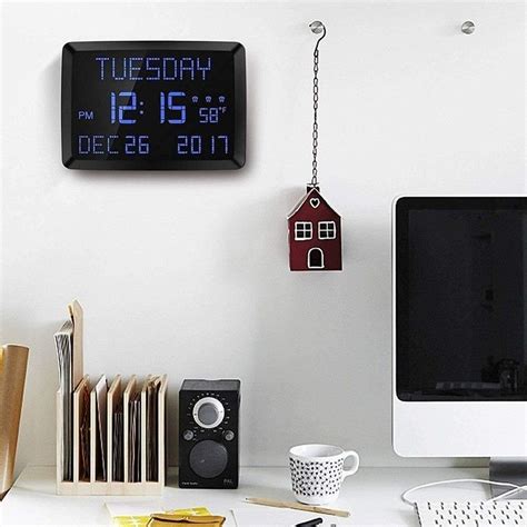 Modern Led Wall Clock Foter