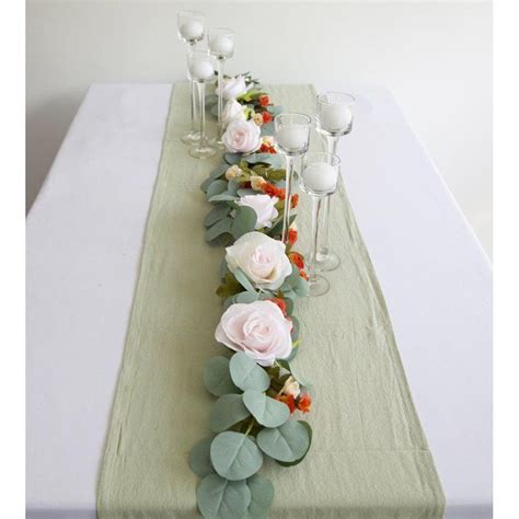 Artificial Floral Garland Swag 65cm Two Types Available For Weddings