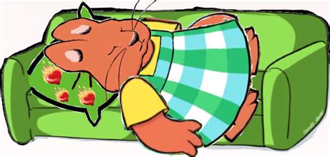 Louise Sleeping On The Couch Vector By Sloanvandoren On Deviantart