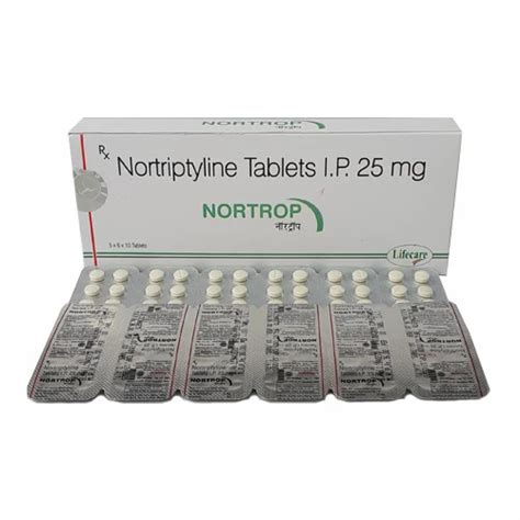 Nortriptyline 25 Mg Tablet At ₹ 50strip Gabapin Nt Tablet In Nagpur