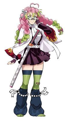 Mitsuri Full Body Official Art