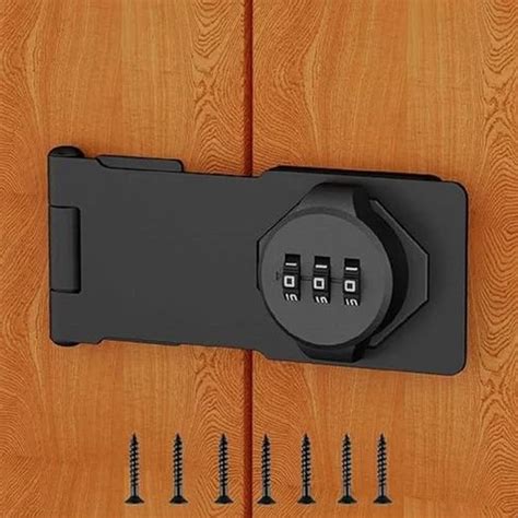 Modulyss Household Cabinet Password Locks Cabinet Door Combination Lock Door Security Slide Lock
