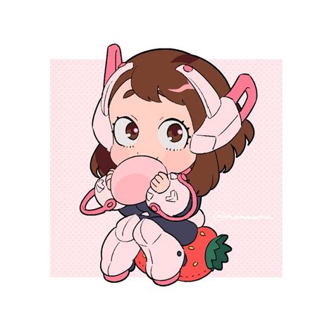 Uraraka Ochako Boku No Hero Academia Drawn By Mommorua Danbooru