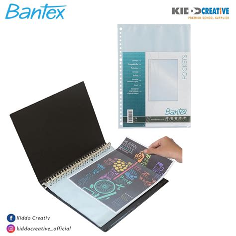 Jual Bantex B5 Pp Pockets 10 Sheets Shopee Indonesia