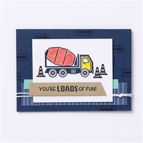 Construction Zone Stamp Set By Stampin Up