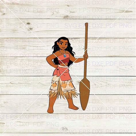 Moana 006 Svg Dxf Eps Pdf Png Cricut Cutting File Vector Inspire Uplift