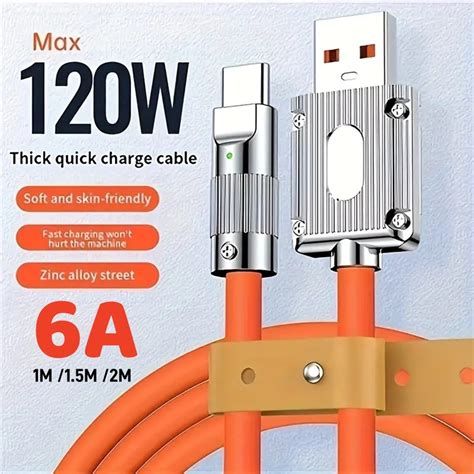 M M M W Quick Charger Liquid Silicone Metal Ios Micro Usb And Type C A Fast Charge