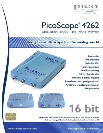 Pico PicoScope Data Sheet Manualzz