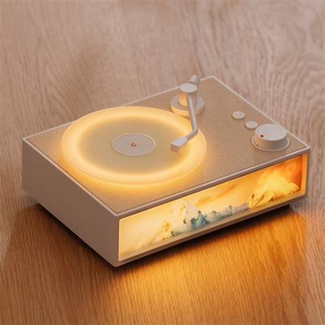 Turntable Bluetooth Speaker Diffuser A Novel Store