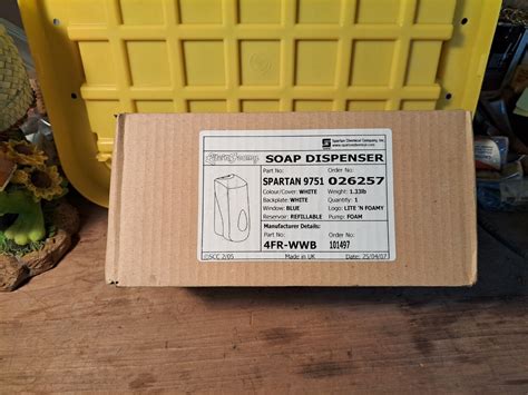 Spartanlite27nfoamy1000mlhandsoapdispenser White1ea For
