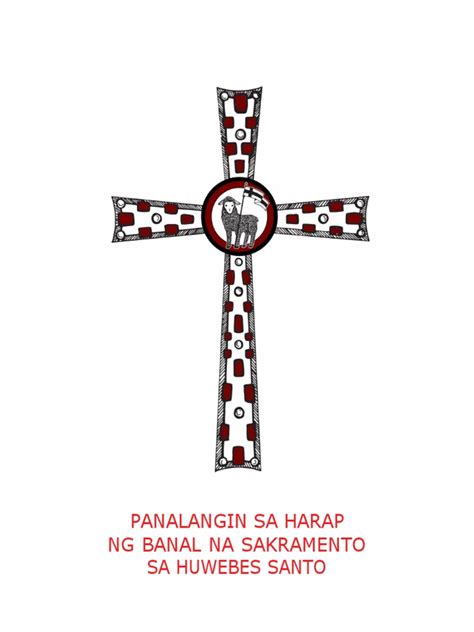 2021 Panalangin Sa Harap Ng Banal Na Sakramento Sa Huwebes Santo Pdf