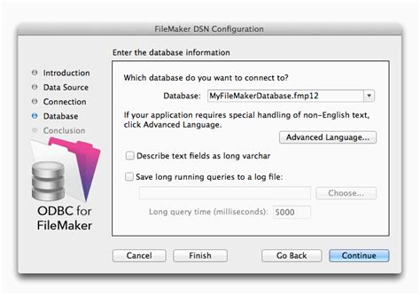 Setting Up A Filemaker Datasource In Design Plugins 65bit Software