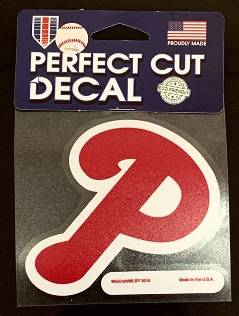 Color Logo Car Window Decal Philadelphia Phillies Svg Files Phillies
