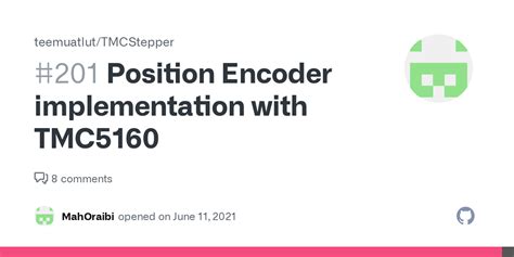 Position Encoder Implementation With TMC Issue Teemuatlut TMCStepper GitHub