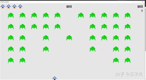 Python外星人入侵小游戏 知乎