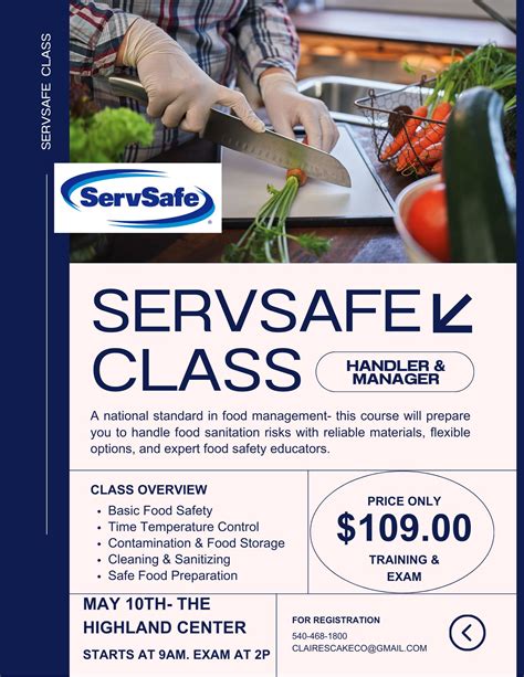 Safeserv Class Highland County Chamber Of Commerce