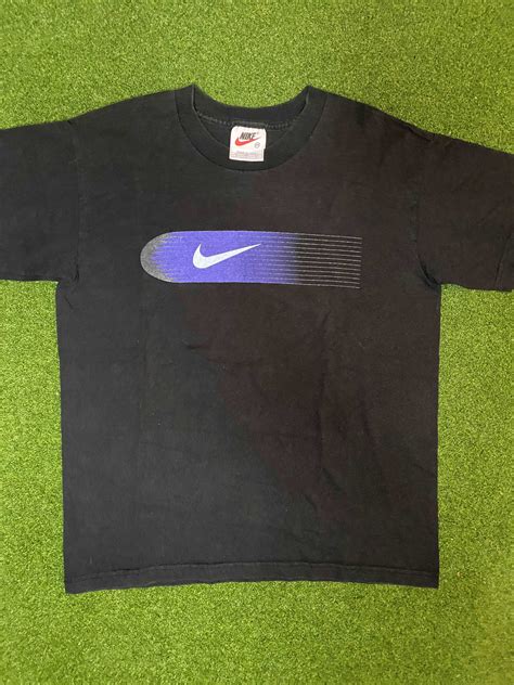 90s Vintage Nike Tee Shirt Iconic Nike Logo In Medium Size Gametime