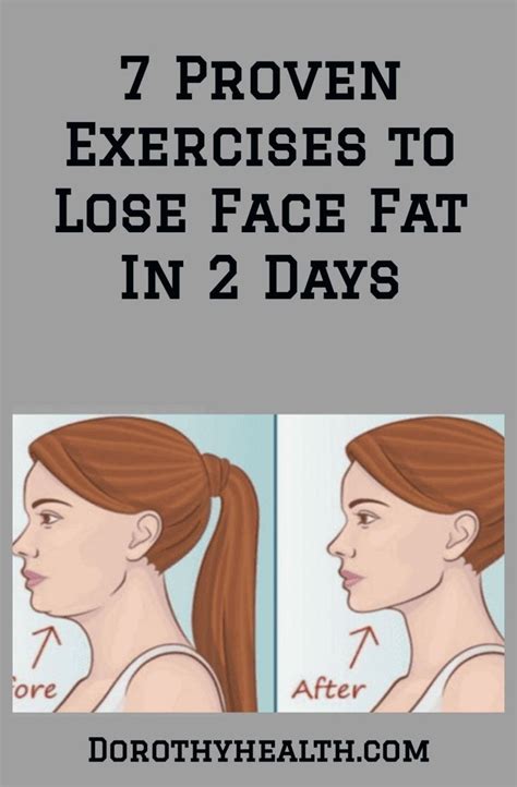7 Proven Exercises To Lose Face Fat In 2 Days Loose Face Fat Reduce