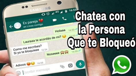 Cómo hablar con una persona que te bloqueo en WhatsApp Haras Dadinco