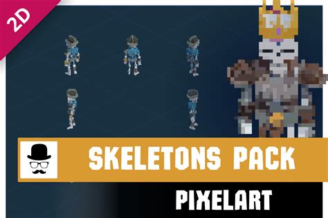 Skeleton Warriors Pack Pixelart 2d Characters Unity Asset Store