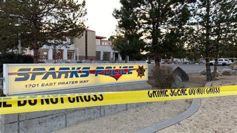 Officers Shoot Kill Armed Man Outside Sparks Police Department