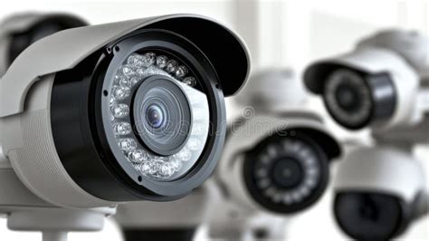 Security Innovation In Detail A Cctv Camera Providing Observation