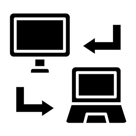 premium vector vector design data synchronization icon style