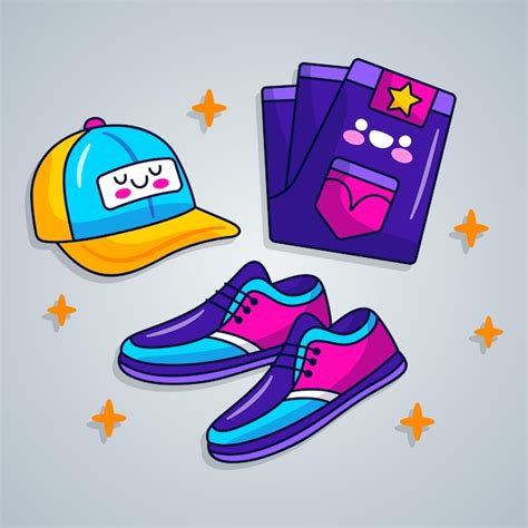 Premium Vector Clothing Assets Design