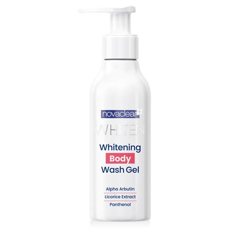 Душ гел с алфа арбутин за намаляване на пигментни петна Whiten, 200 мл ...