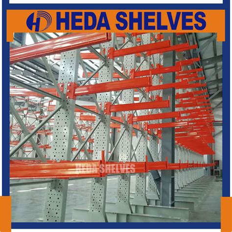 Double Sided Cantilever Racking System Heda Shelves