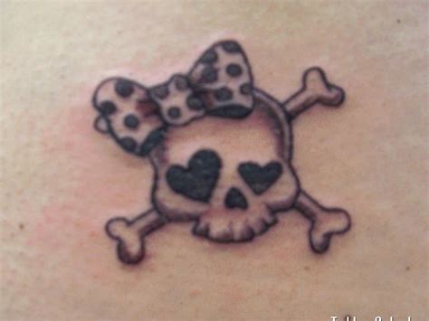 Skull Tattoos Y2k Skull Bow Tattoo Girly Skull Tattoos Skull Tattoo