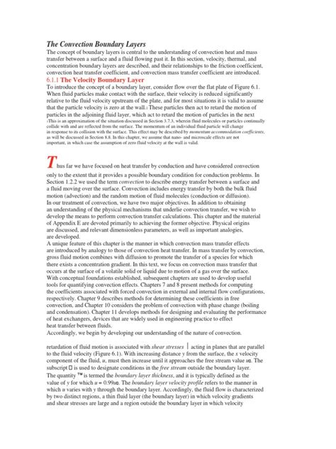 Layer Convection Pdf Boundary Layer Heat Transfer