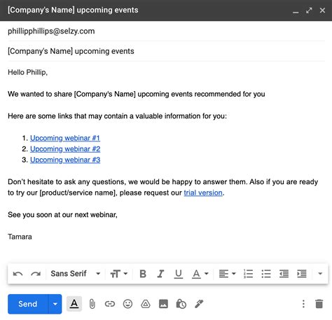 How To Write A Good Webinar Follow Up Email Selzy Blog