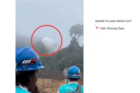 Viral Video Awan Kinton Jatuh Di Kalimantan Tengah Ini Kata Bmkg