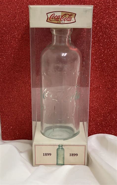 Coca Cola Coke Bottle Reproduced Replica Commemorative Bottle 1899 Collectible 4607876000