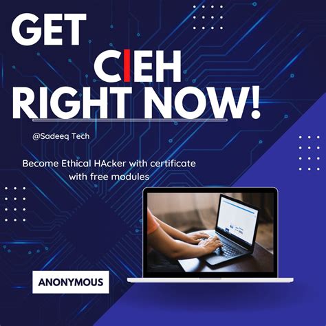 Get Certified Ethical Hacker Ceh Certificate And Free Modules Sadeeq Technologies