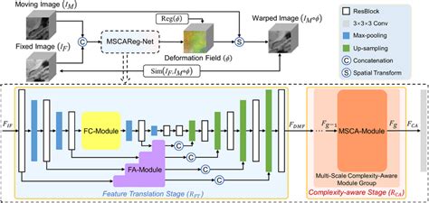 Illustration Of The Proposed Mscareg‐net Architecture The Feature