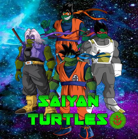 Saiyan Turtles By Saiyanking02 On Deviantart