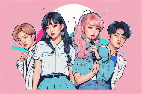 Cartoon Kpop Images Free Download On Freepik