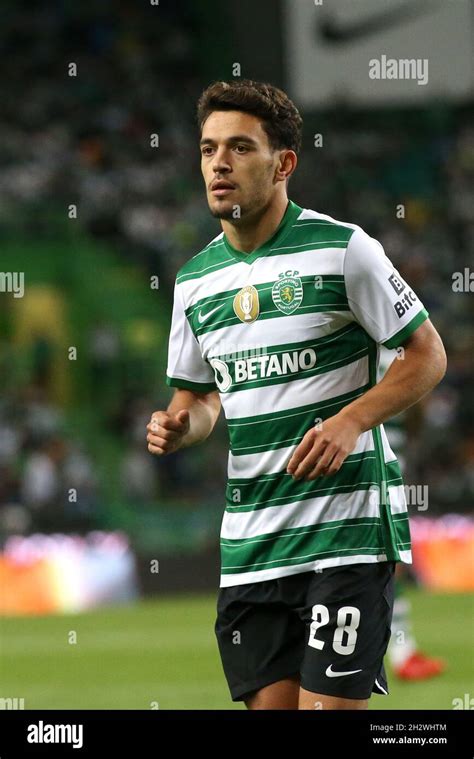 Lisbon Portugal October 23 Pedro Goncalves Of Sporting Cp In Action