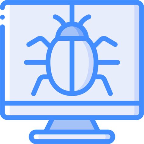 Bug Basic Miscellany Blue Icon Bug Basic Miscellany Blue Icon