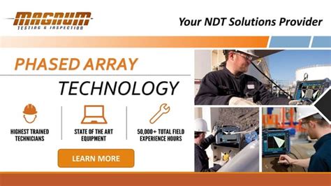 phased array ultrasonic testing presentation pdf