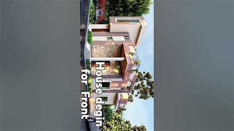 House 3d Degin For Front Youtube