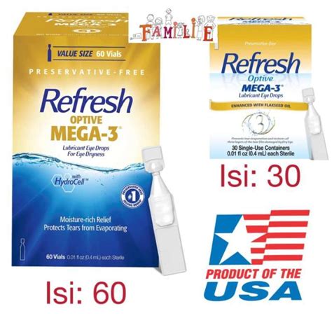 Jual Refresh Plus Optive Mega 3 Lubricant Eye Drops Di Seller Serenaa