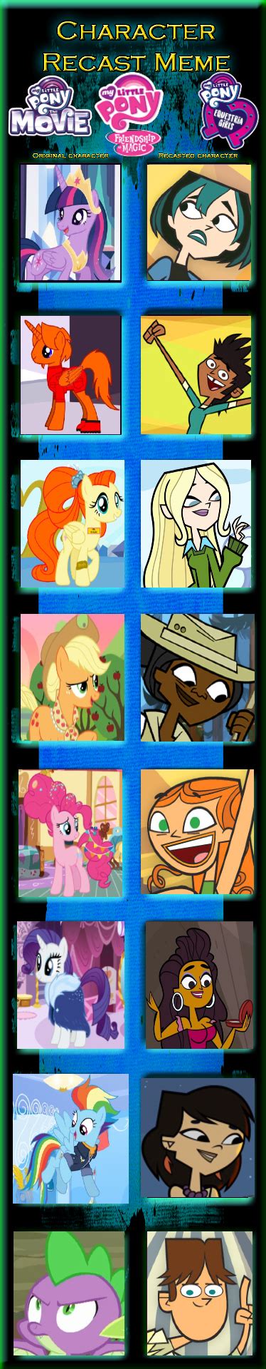 Mlp Total Drama Recast Fandom