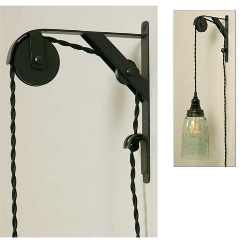 Rustic Farmhouse Double Sheave Bracket