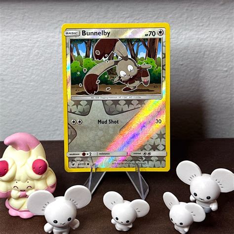 Pokémon Tcg Bunnelby Rh 87111 Hobbies And Toys Toys And Games On Carousell