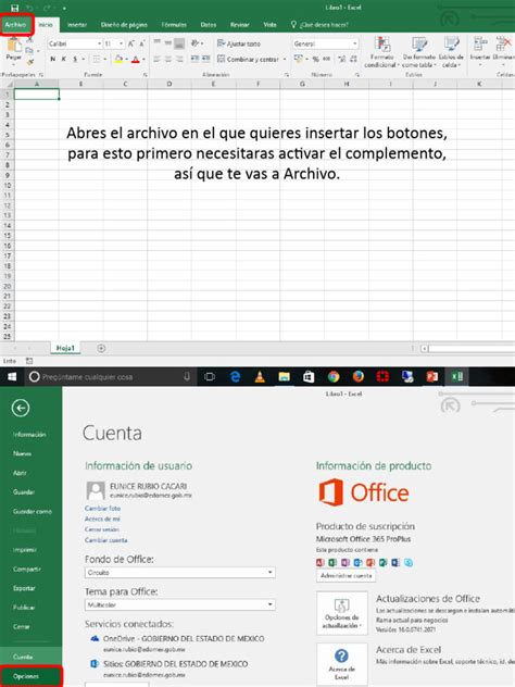 Botón Excel Pdf Ventana Informática Informática