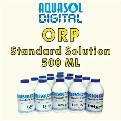 Aquasol Orp Buffer Solution Grade Standard Reagent Grade At ₹ 610ml